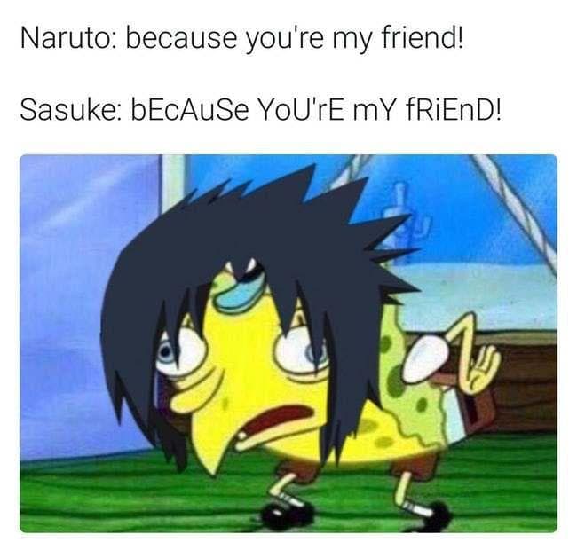 27 Hilarious Memes About Naruto And Sasuke's Relationship