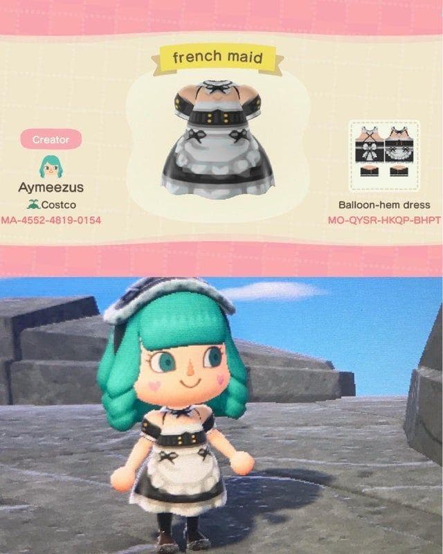 30 Amazing Dress Designs For 'Animal Crossing: New Horizons