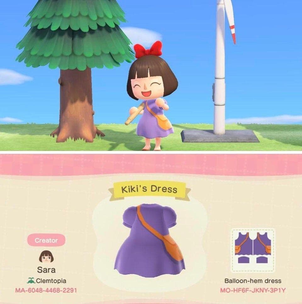 30 Amazing Dress Designs For 'Animal Crossing: New Horizons