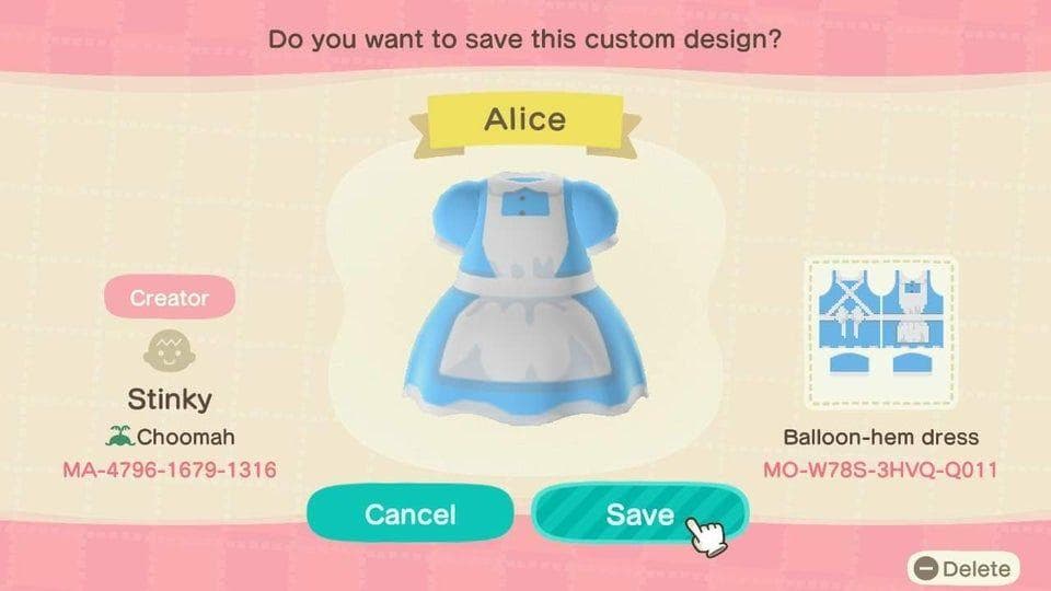 30 Amazing Dress Designs For 'Animal Crossing: New Horizons