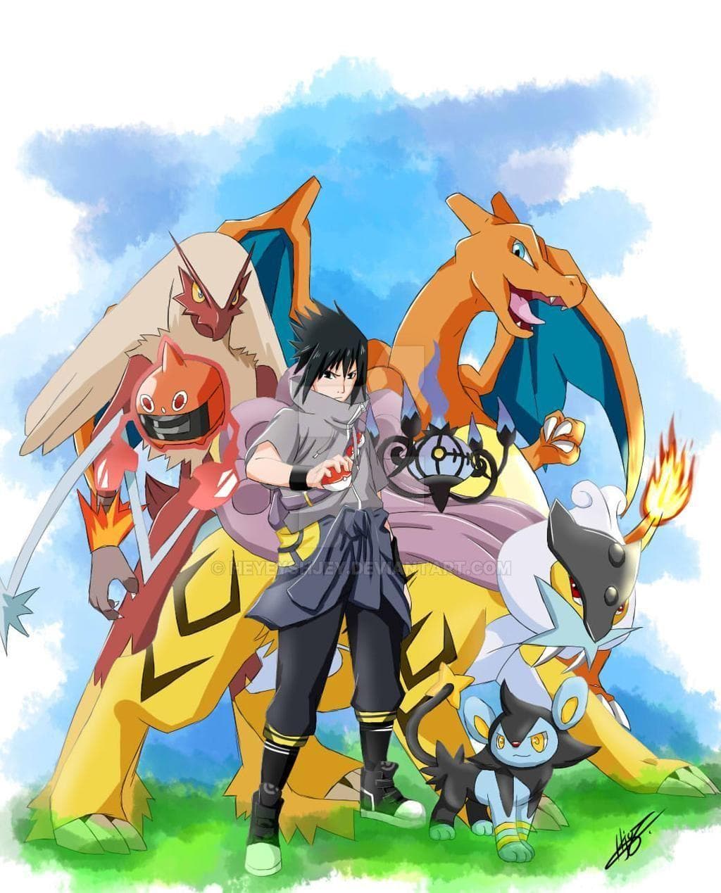 18 Naruto Characters Reimagined As Pokemon Trainers
