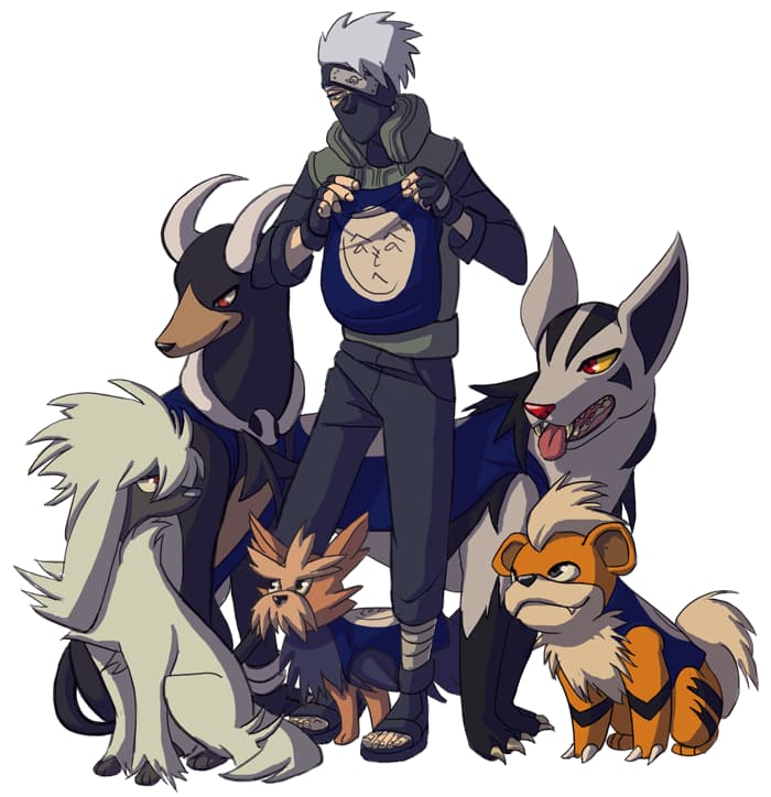 18 Naruto Characters Reimagined As Pokemon Trainers