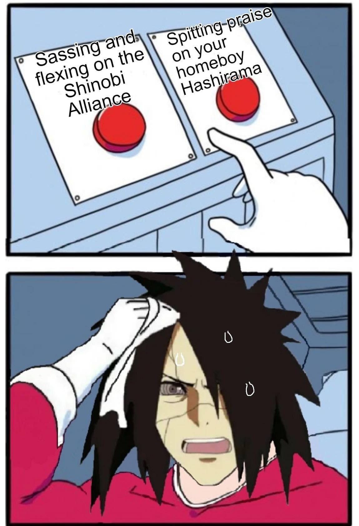 23 Hilarious Madara Uchiha Memes That Prove He's A Great Villain