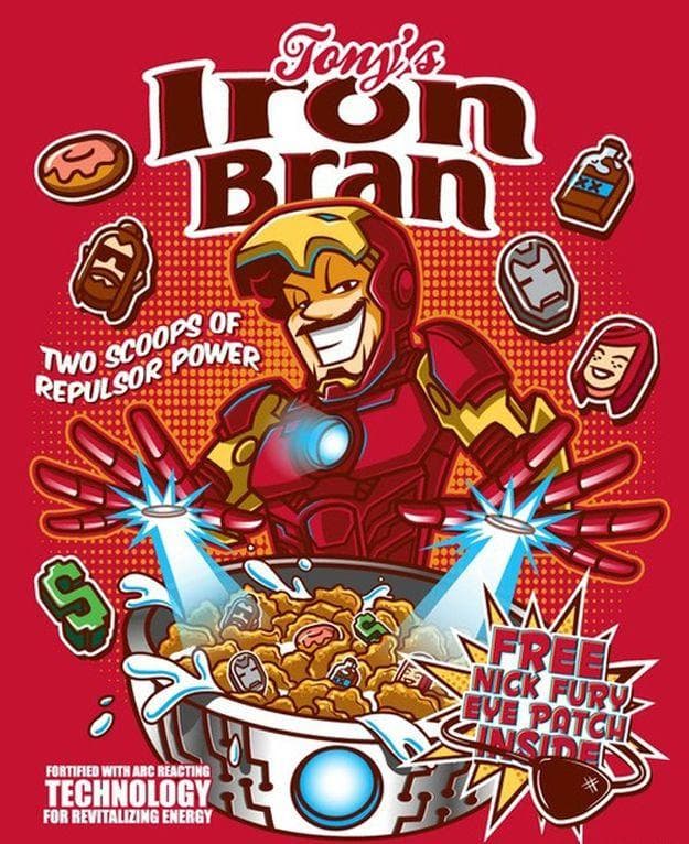 Two Artists Imagined The Best Possible Avengers Breakfast Cereals