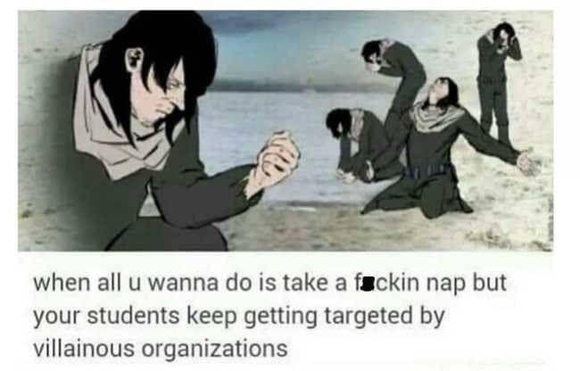27 Hilarious Eraserhead Memes That Prove He's Our Favorite Pro Hero