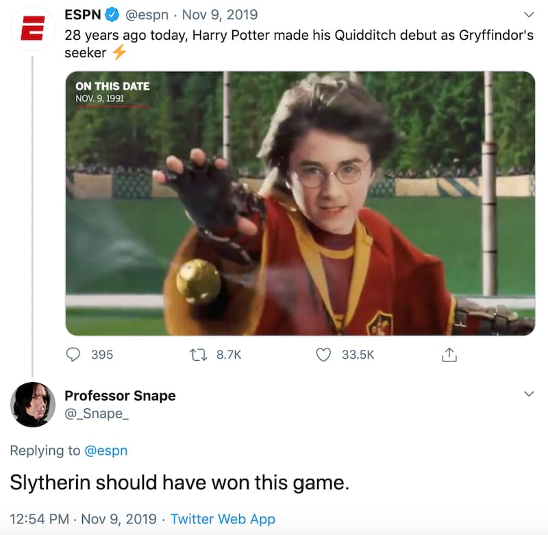 Savage Tweets From Professor Snape That Prove He's The Best Hogwarts ...
