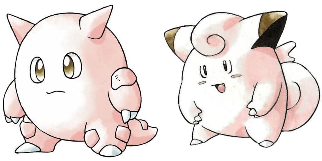Here's What The Original Designs Of Your Favorite Pokemon Looked Like