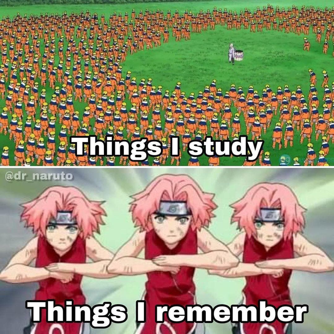 20 Hilarious Memes About Naruto's Shadow Clone Jutsu