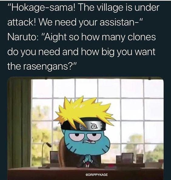 20 Hilarious Memes About Naruto's Shadow Clone Jutsu