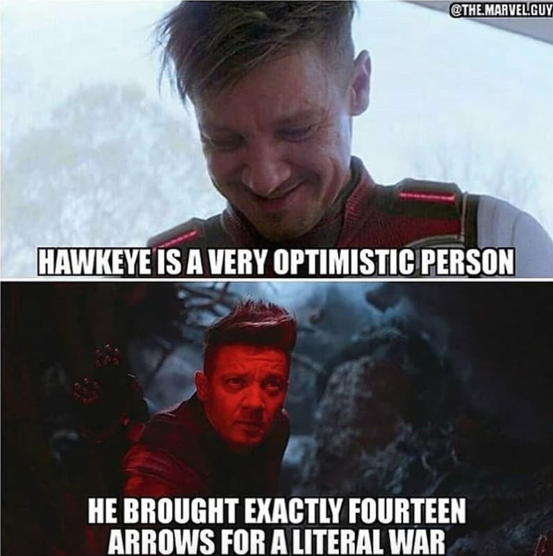 25 Hawkeye Memes That Prove He's The Most Underrated Avenger
