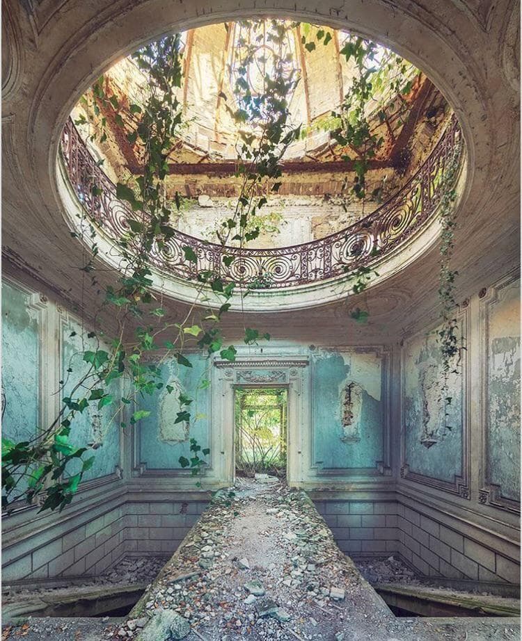 21 Jaw-Dropping Pictures Of Nature Reclaiming Abandoned Sites Of Human ...