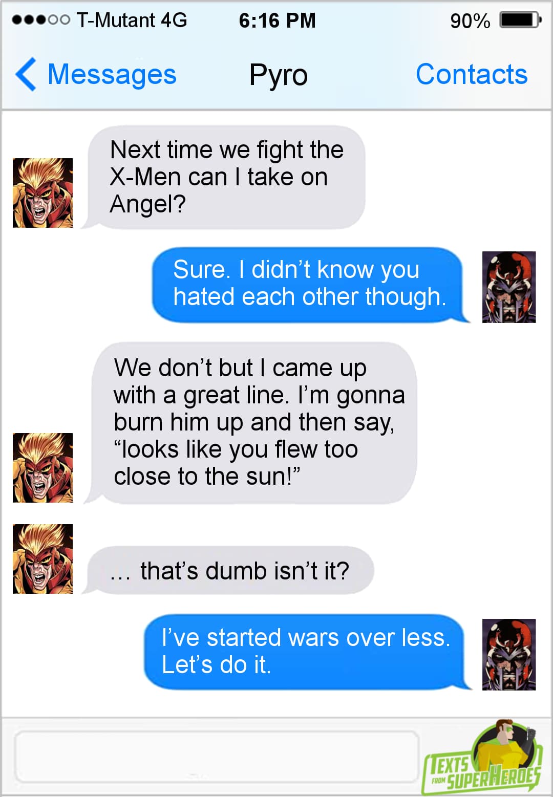 25 Of The Funniest Marvel Villains Text Conversations