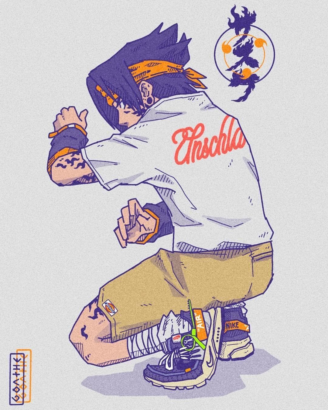 This Artist Reimagines Your Favorite Anime Characters In Streetwear ...