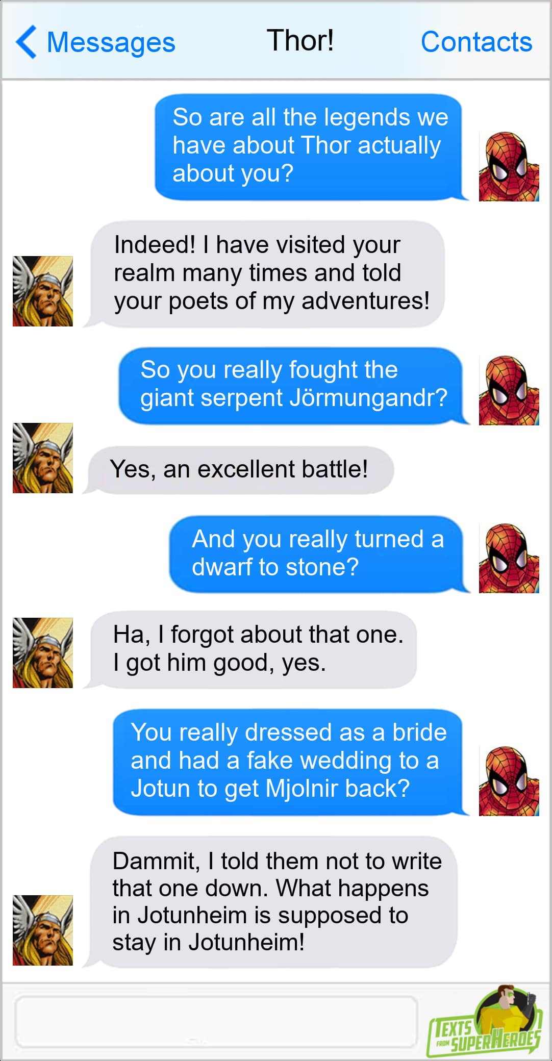 25 Funniest Spider-Man Text Conversations