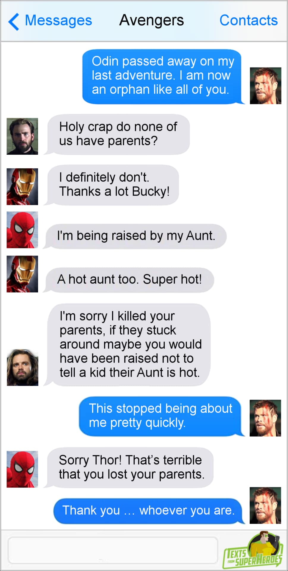 25 Funniest Spider-Man Text Conversations