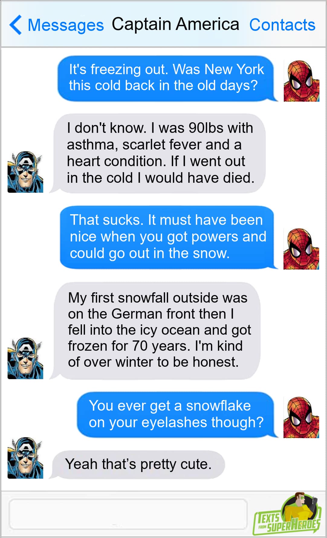 25 Funniest Spider-Man Text Conversations