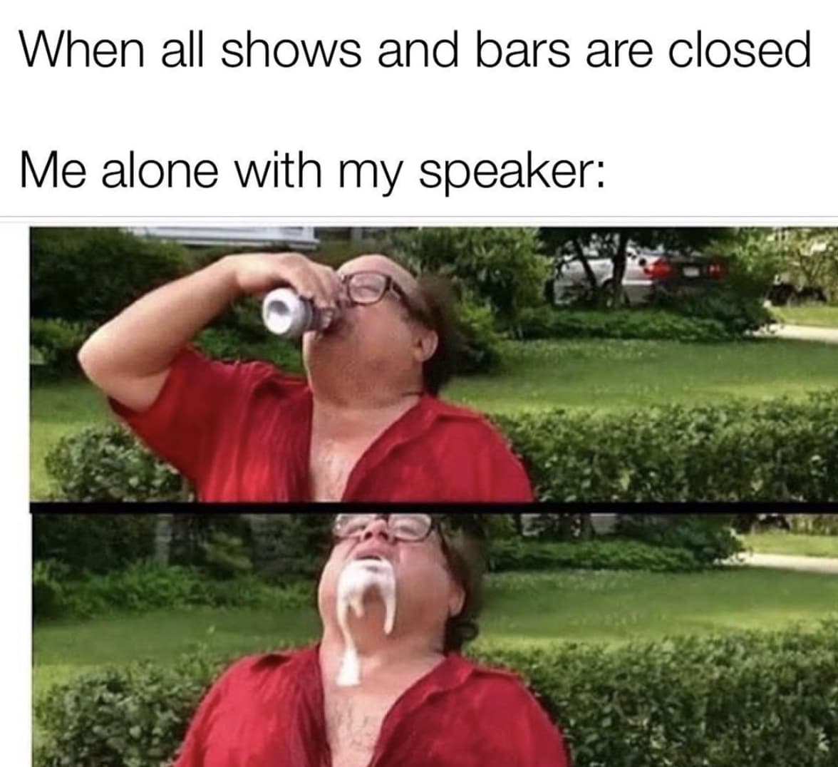 19 Funny, But Sad Memes For Anyone Who Is Really Missing Live Music