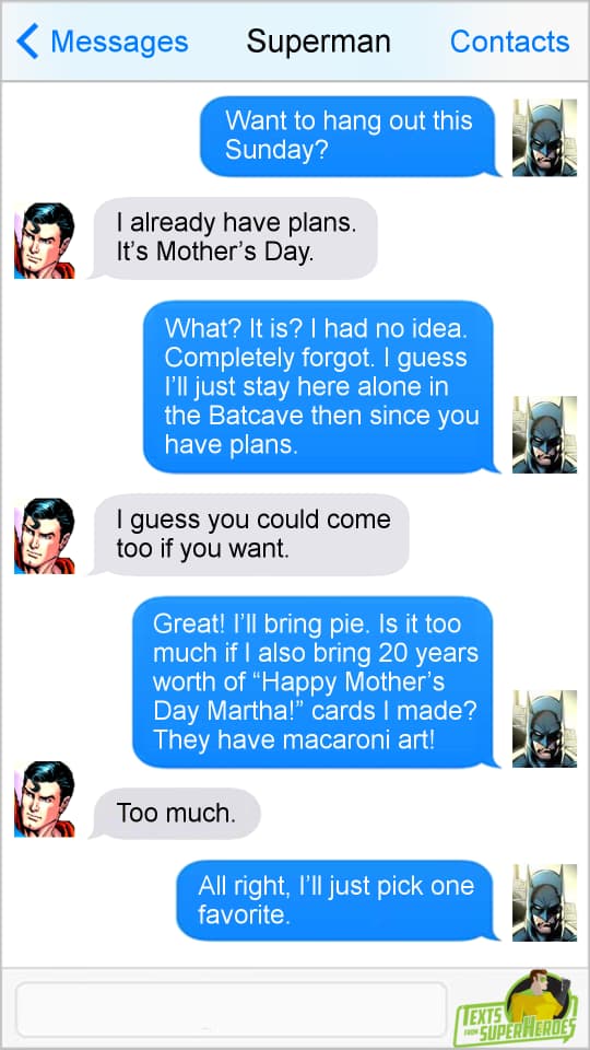 25 Of The Funniest Batman Text Conversations