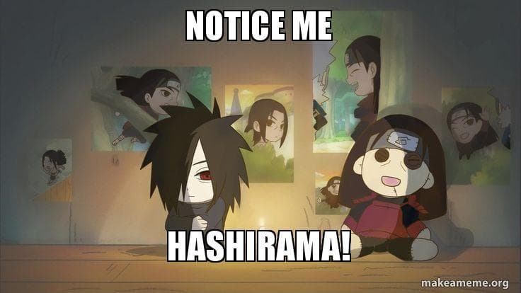 22 Hilarious Memes About Madara And Hashirama's Relationship