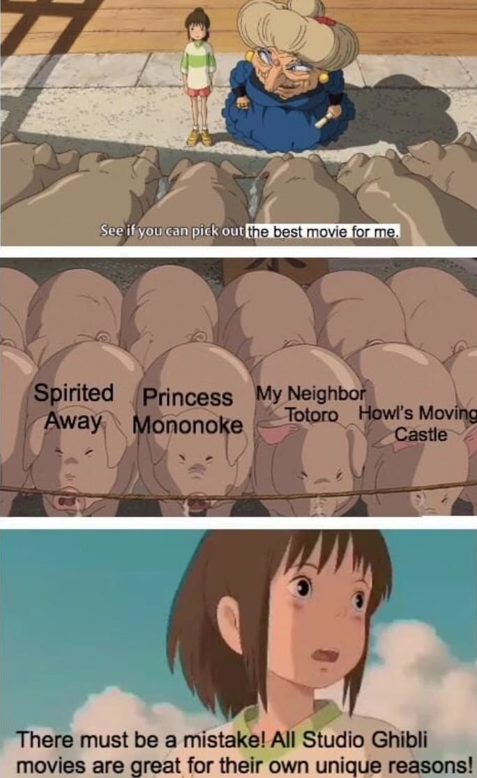 Spirited Away Meme