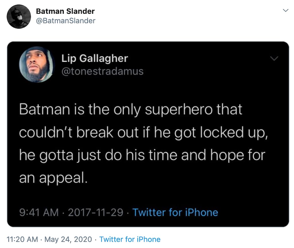 We Can't Help But Laugh At These Slanderous Batman Tweets