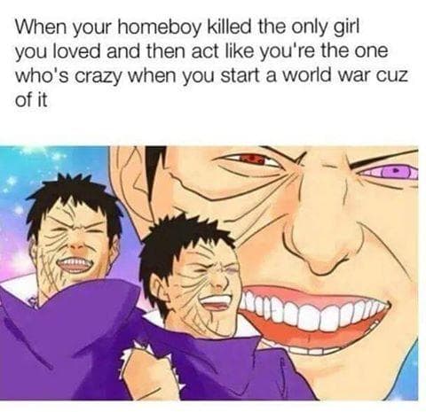 22 Hilarious Obito Uchiha Memes We Laughed Way Too Hard At