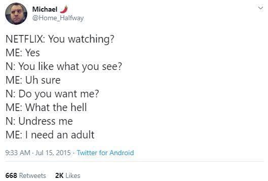 19 Tweets From People Who Can't Stop Binge-Watching Netflix