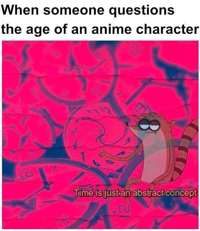 19 Hilarious Memes About Anime Characters' Ages That Are Way Too Accurate