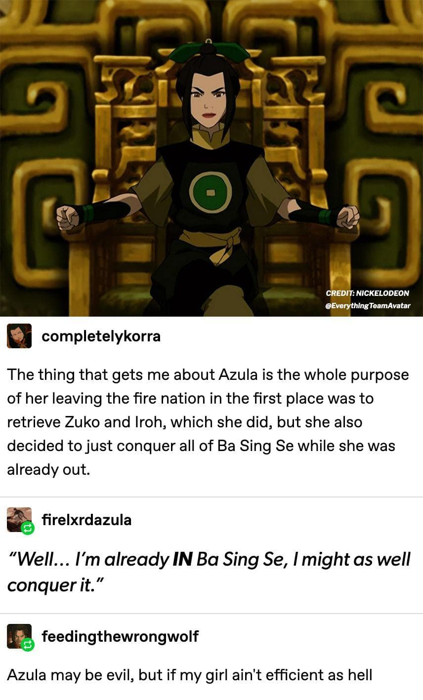 28 Azula Memes That Prove She Is The Real Villain In Avatar The Last ...