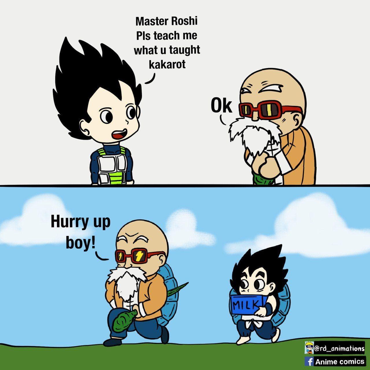 18 Hilarious Master Roshi Memes We Laughed Way Too Hard At