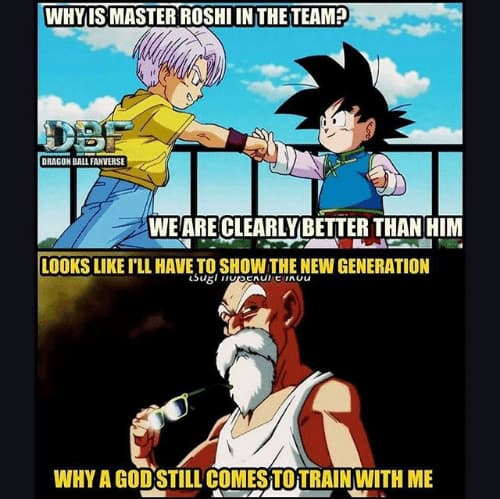 18 Hilarious Master Roshi Memes We Laughed Way Too Hard At