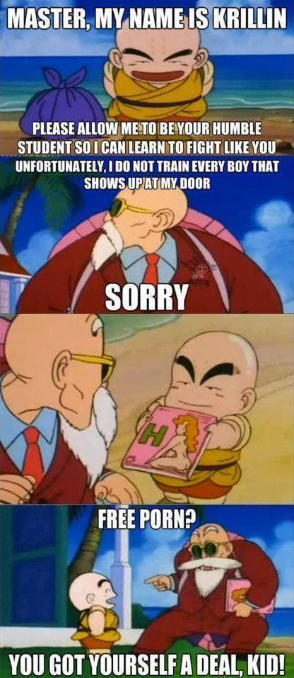 18 Hilarious Master Roshi Memes We Laughed Way Too Hard At