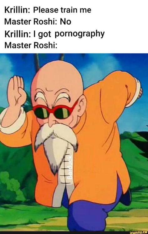 18 Hilarious Master Roshi Memes We Laughed Way Too Hard At