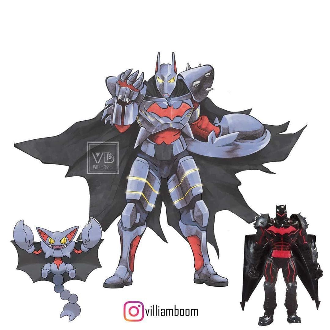 One Artist Fuses Pokémon With Popular Comic Book Characters
