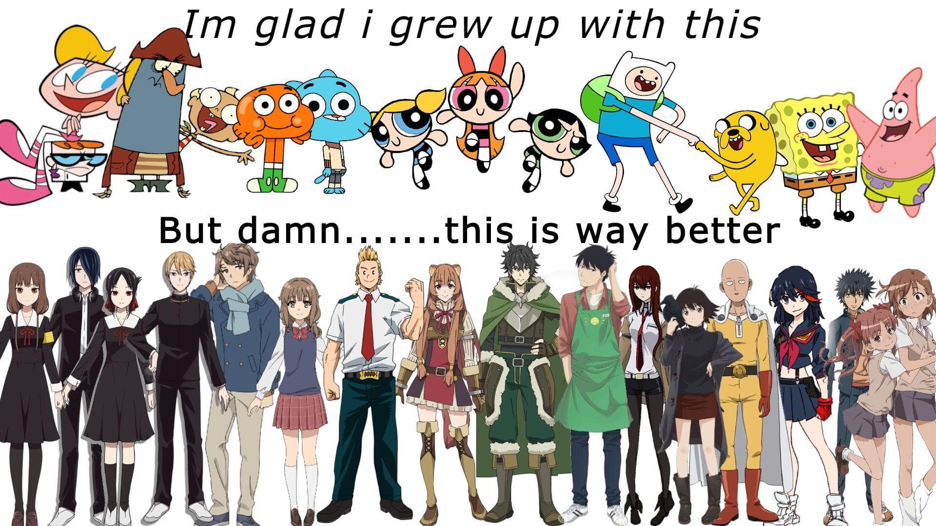 19 Hilarious Memes About Cartoons Vs. Anime That Are Way Too Accurate