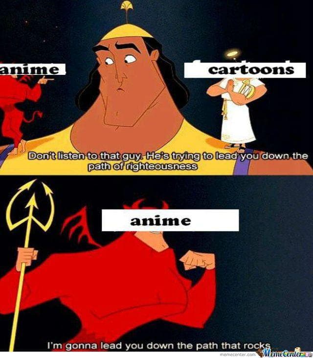 19 Hilarious Memes About Cartoons Vs. Anime That Are Way Too Accurate