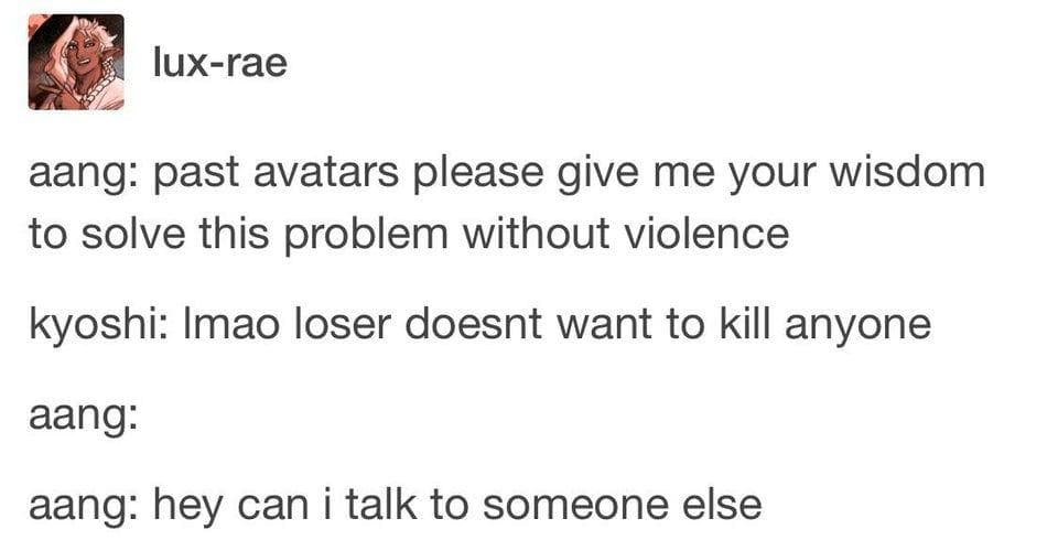 21 Hilarious Aang Memes That Prove He's One Of The Most Memorable And ...