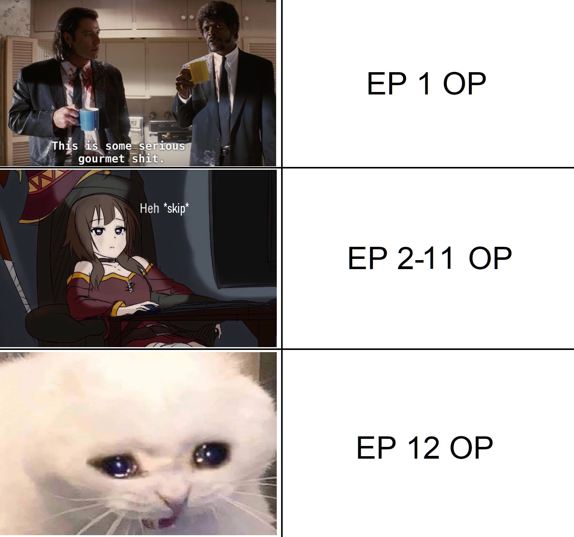 18 Hilarious Memes About Anime OPs And EDs That Are Way Too Accurate