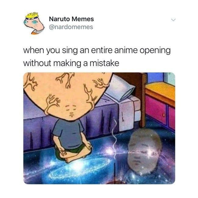 18 Hilarious Memes About Anime OPs And EDs That Are Way Too Accurate