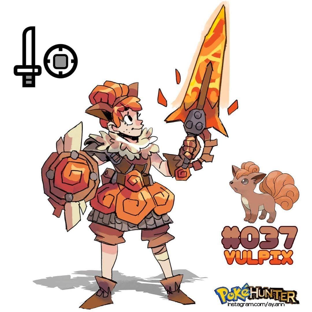 One Artist Reimagines Pokémon As Highly-Fantasized RPG Characters
