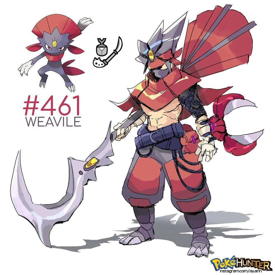 One Artist Reimagines Pokémon As Highly-Fantasized RPG Characters