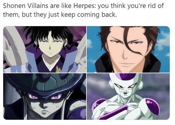 20 Hilarious Memes About Anime Villains That Are Way Too Accurate