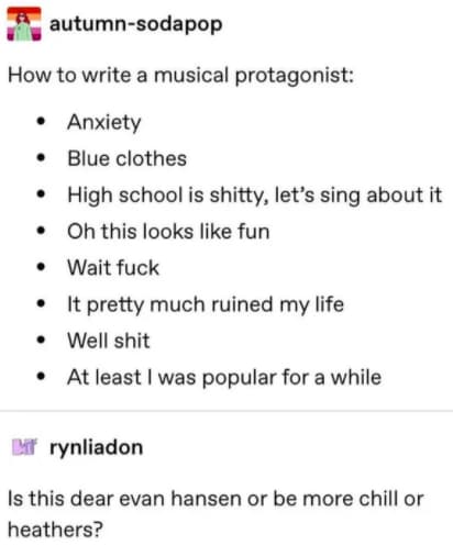 Funny Broadway Memes That Only Theater Kids Will Understand