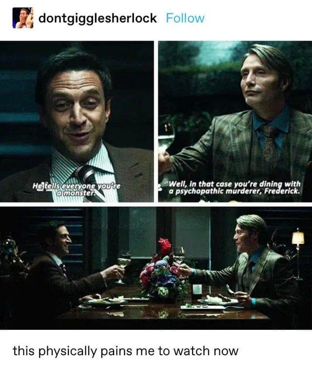 30 Hilarious 'Hannibal' Memes That Leave Us Hungry For More