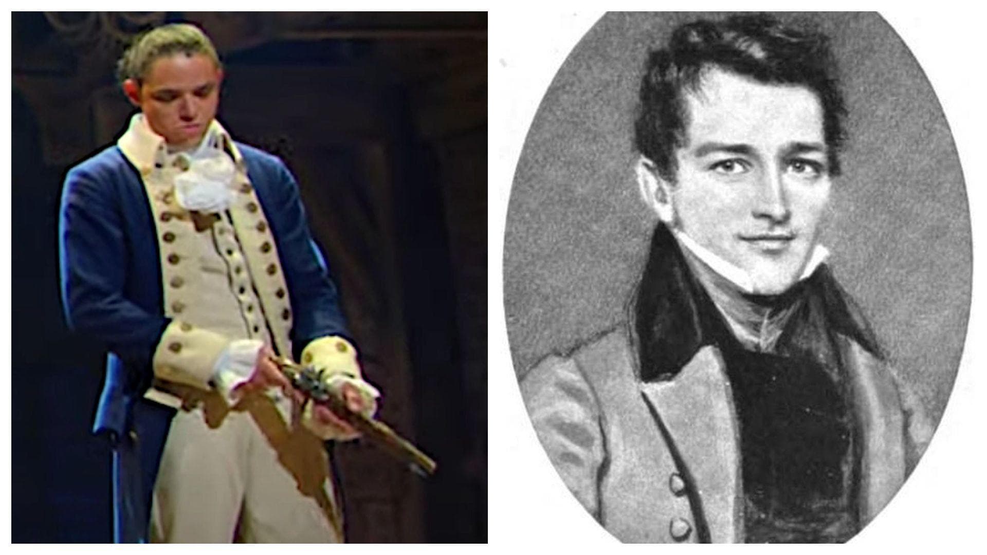 Cast of Hamilton Vs. Real People