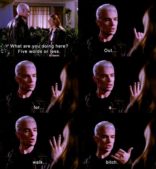 20 Memes That Prove Spike Was The Best Character On 'Buffy The Vampire ...