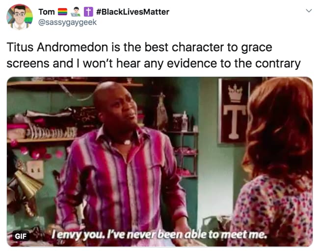 Titus Andromedon Memes That Prove He Is The Best Character On ...