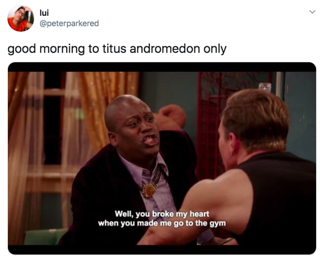 Titus Andromedon Memes That Prove He Is The Best Character On ...