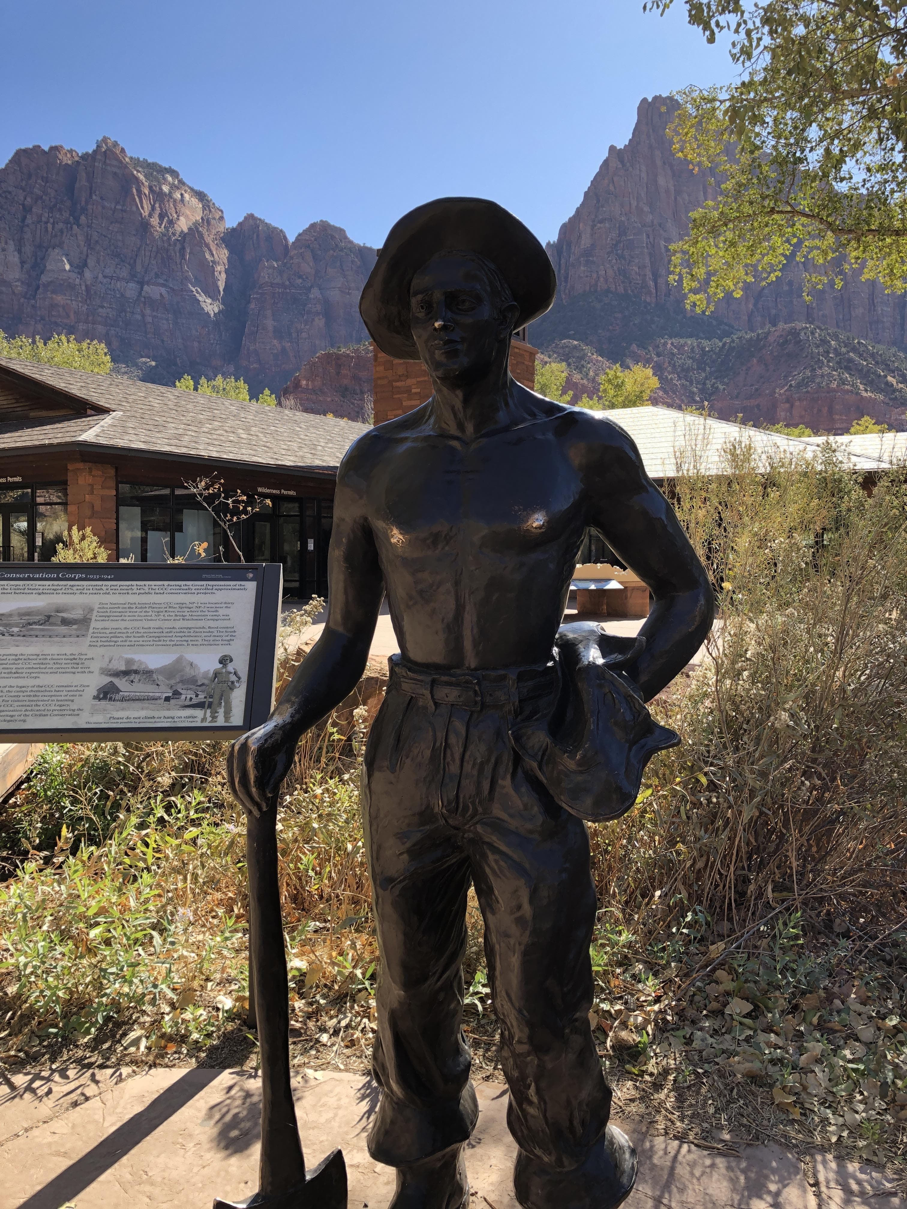 These Statues Have Been Worn Down In Very Specific Places Over The ...