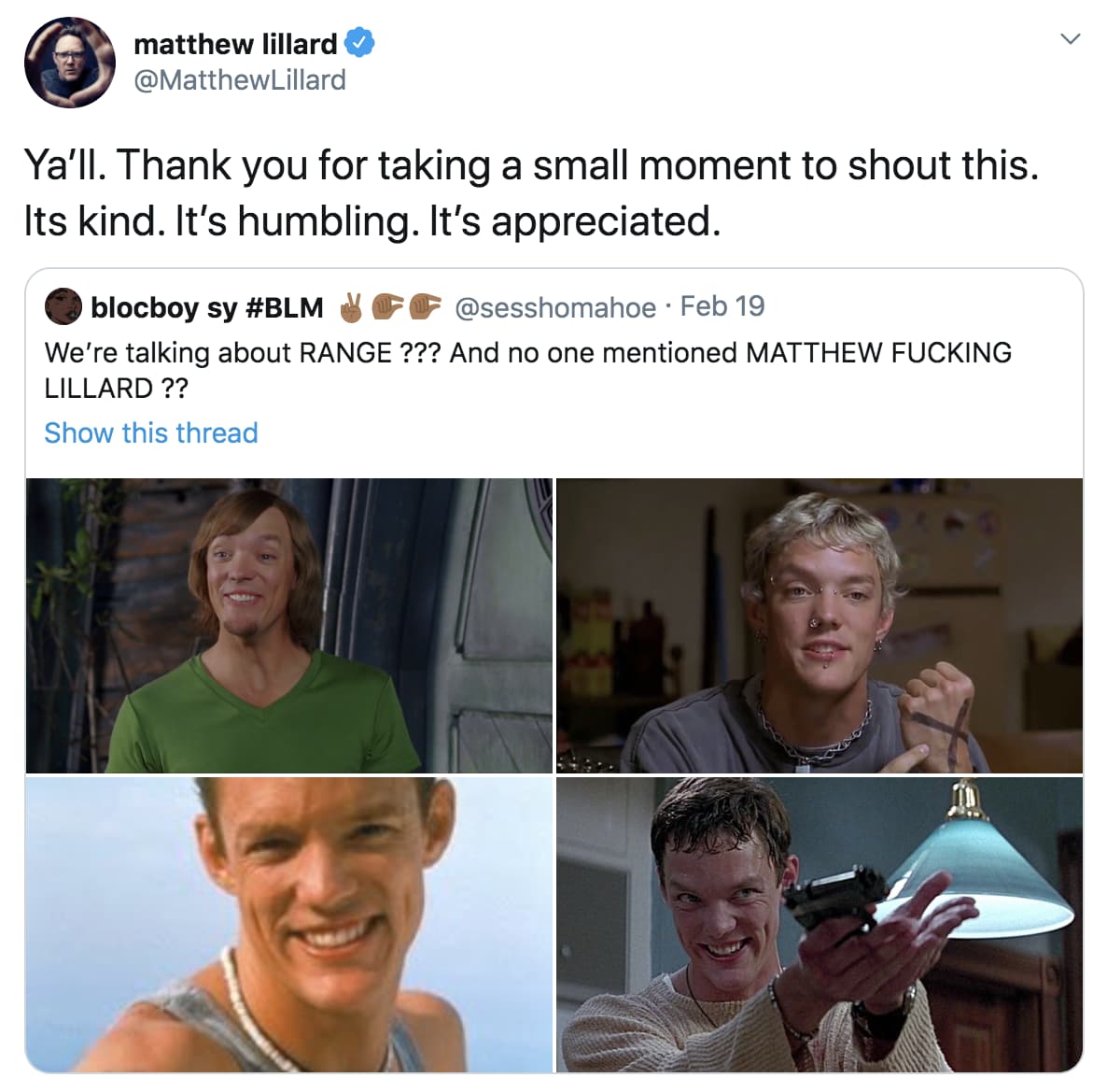 24 Matthew Lillard Tweets That Perfectly Capture Why He Will Always Be ...
